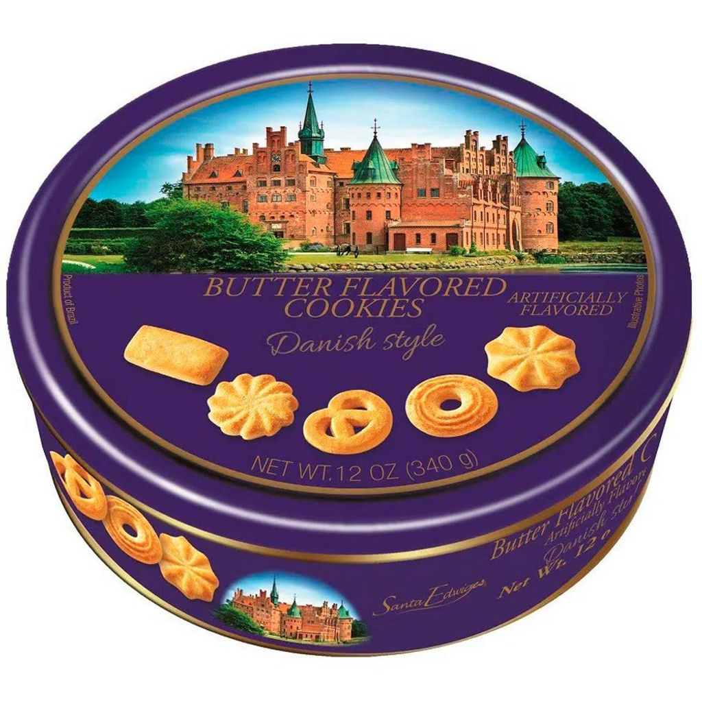Cookies Santa Edwiges Danish Style 340g | Shopee Brasil
