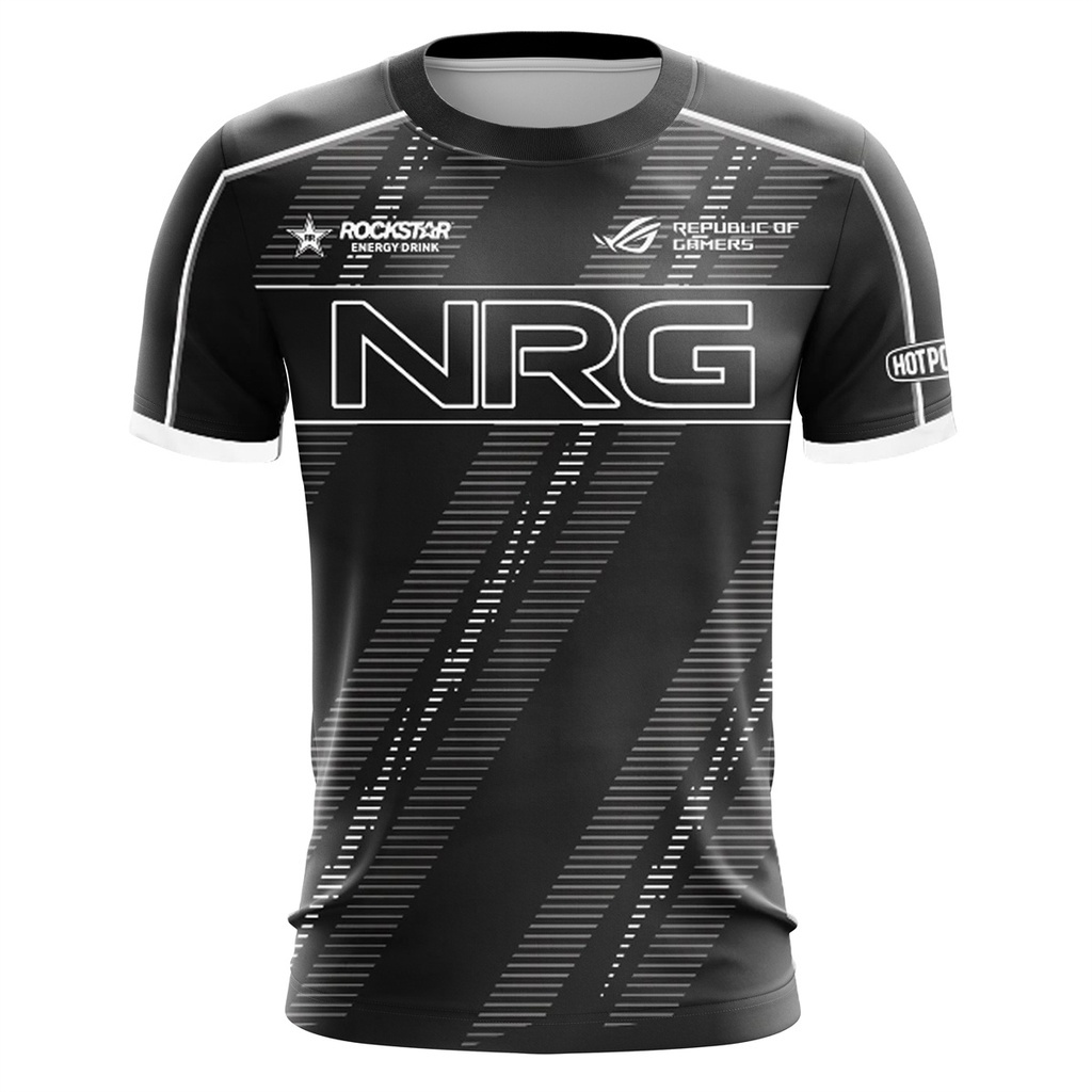 NRG Esports Valorant Team DISTORTION Jersey Homens Fãs Jogo De Camisa ...