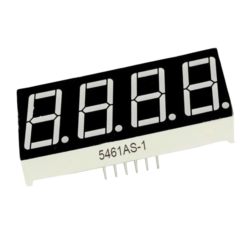 Display Led 7 Segmentos 4 dígitos 0,36" Anodo Comum | Shopee Brasil