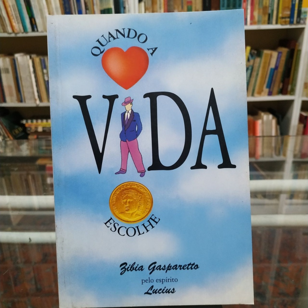 Quando a Vida Escolhe autor Zibia Gasparetto | Shopee Brasil