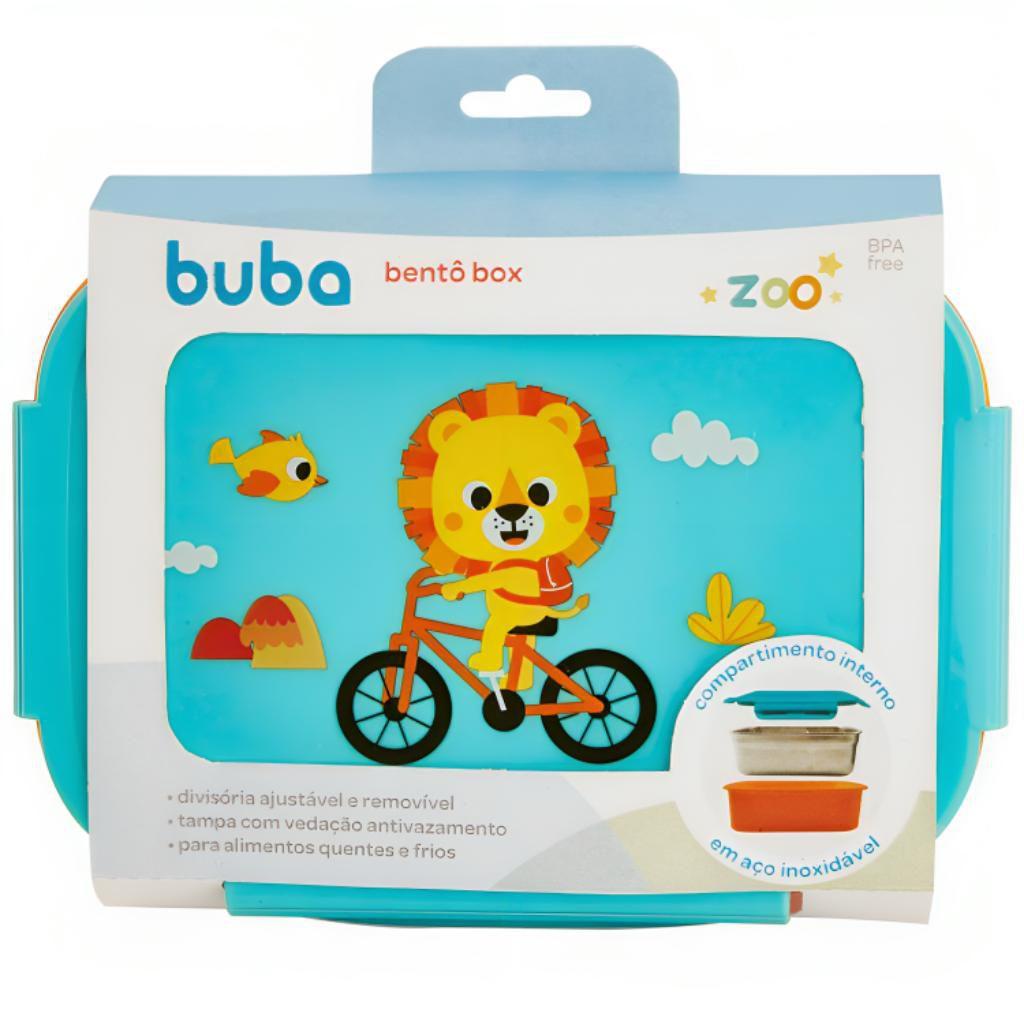 BENTO BOX BUBA ZOO LEAO | Shopee Brasil