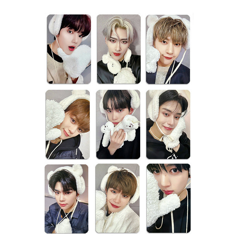 6-9pcs/set ZB1 2nd MINI Album MELTING POINT Christmas Photocards ZEROBASEONE Lomo Cards Zhang ...