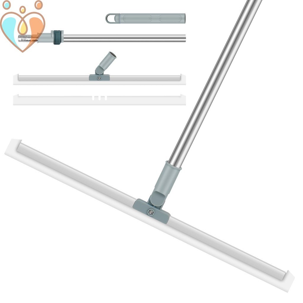 Rodo De Piso Com Cabo Longo Ajustável 180 ° Rotativo De Silicone ...