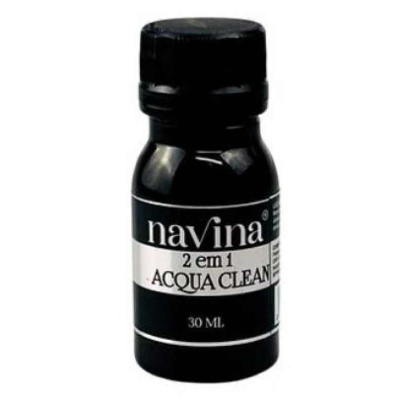 Acqua Clean Navina Solução de Limpeza CiliosLashes Co 30ml Alongamento ...