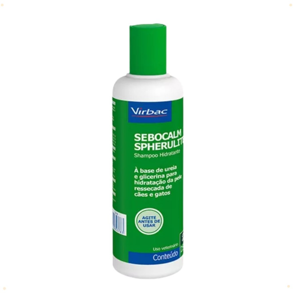Shampoo Virbac Sebocalm Spherulites 250 ml | Shopee Brasil