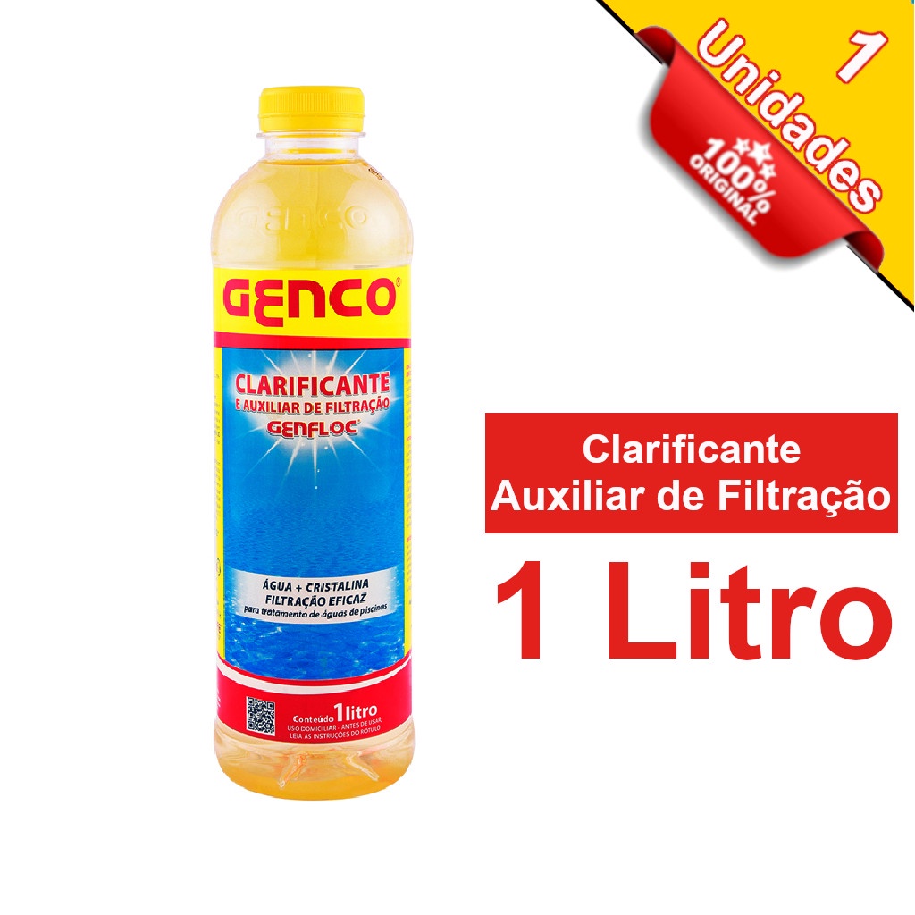 GenFloc Clarificante Genco - Clarificante E Auxiliar De Filtração ... GenFloc Clarificante Genco - Clarificante E Auxiliar De Filtração ...
