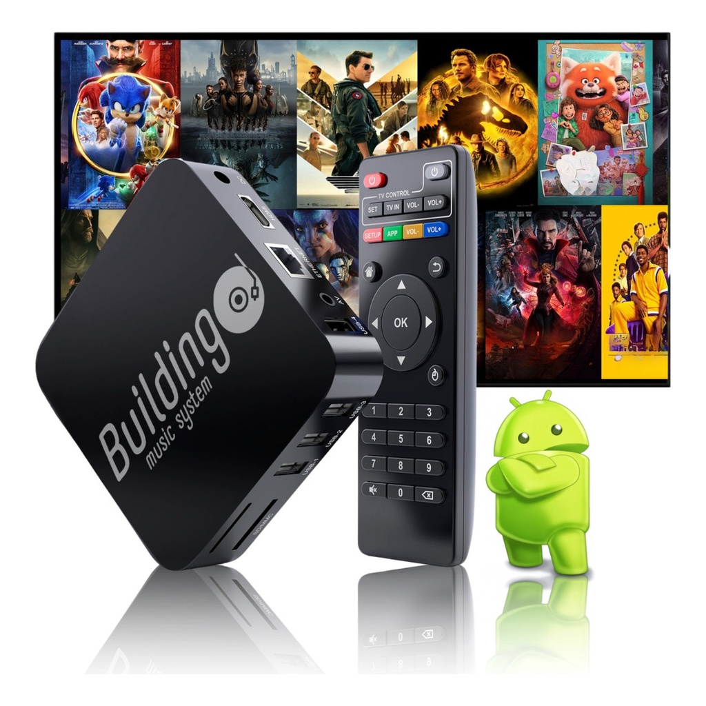 Tv Box Aparelho Android Converta Sua Tv Em Smart 4k Promoção | Shopee ...