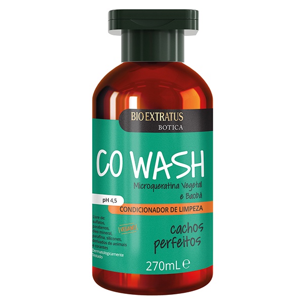 Condicionador Botica Co Wash Cachos Perfeitos Bio Extratus 270ml ...