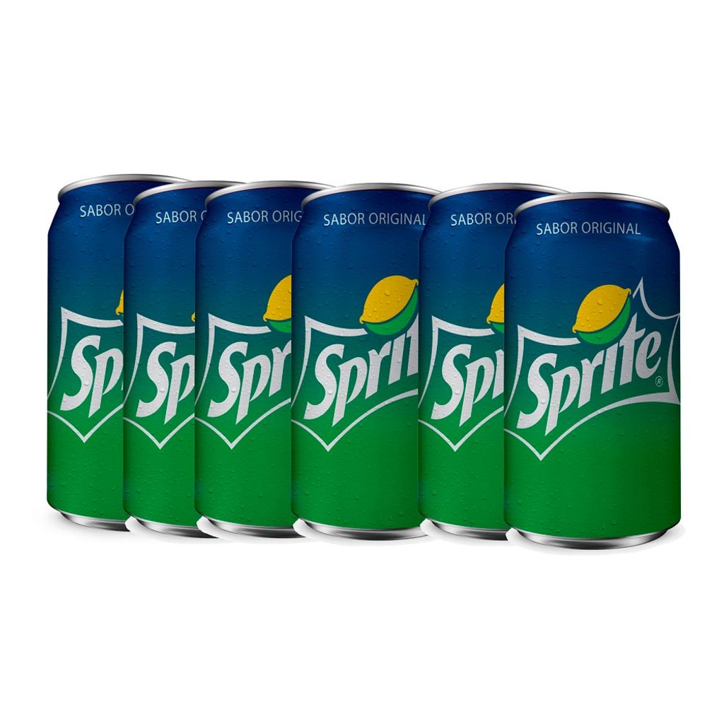 Kit 6 Refrigerante Sprite Lata 350ml | Shopee Brasil