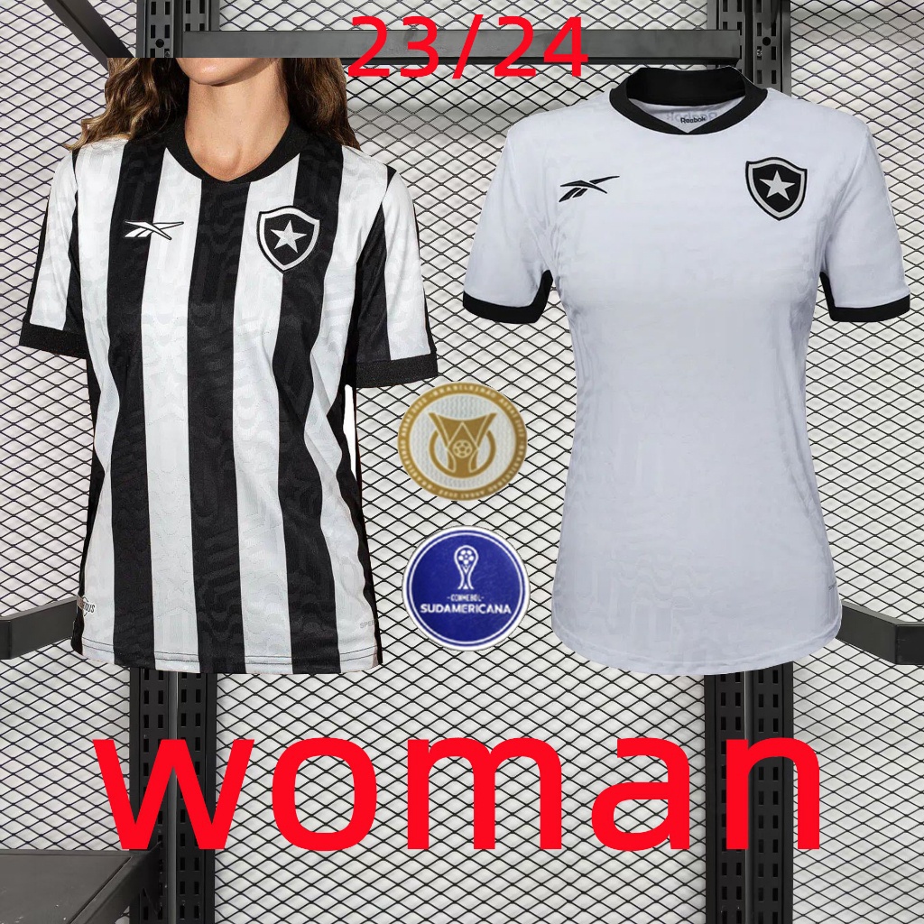 (P-2ggg) 2023-2024 Botafogo Woman Home And Out Football Game ...