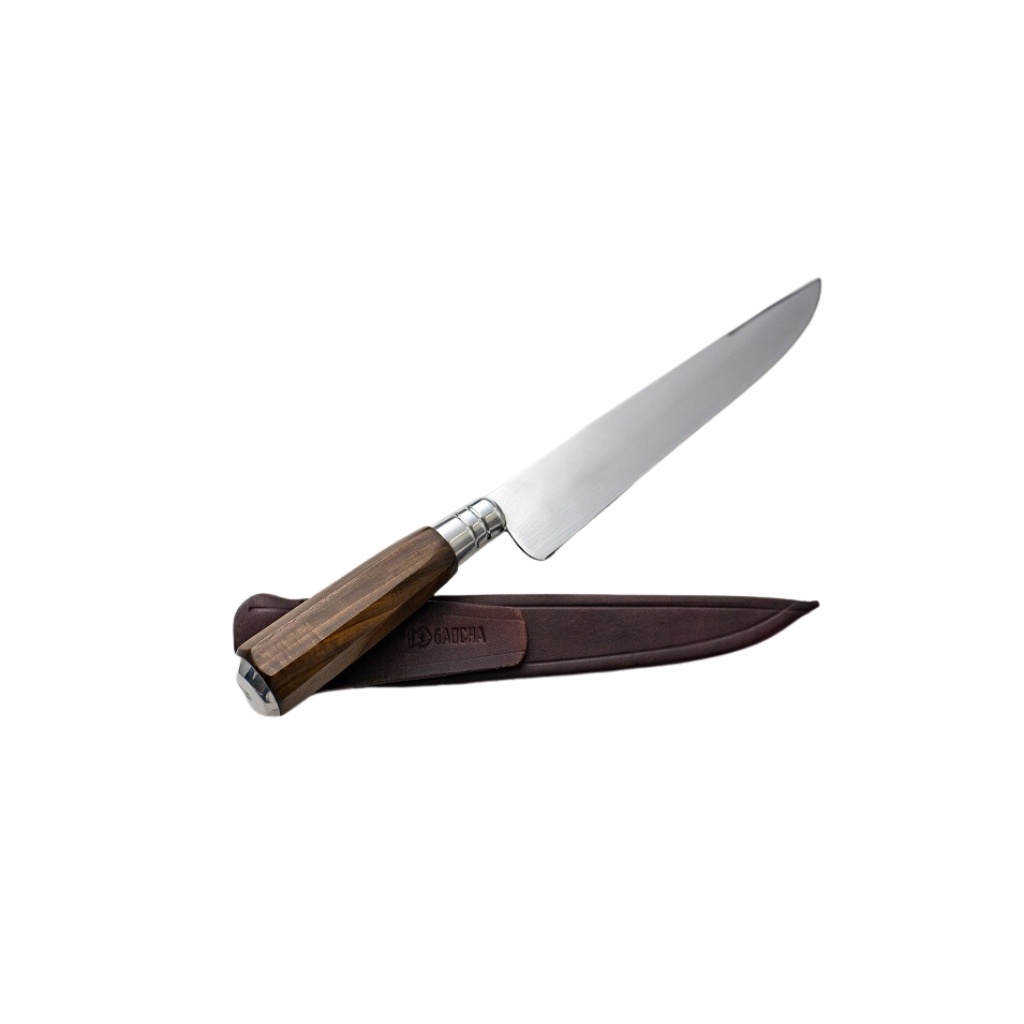 Faca Carbono Facas Gaúcha CB Madeira Oitavado 10" | Shopee Brasil