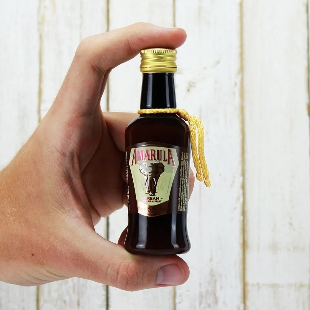 MINIATURA MINI LICOR AMARULA 50ML | Shopee Brasil