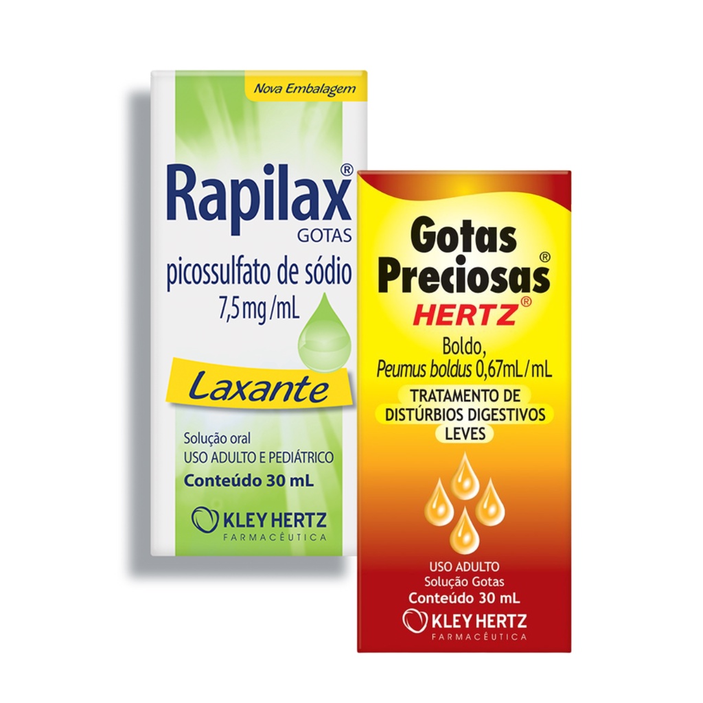 Rapilax Gotas Original Laxante 30ml + GOTAS PRECIOSAS HERTZ 30ML ...