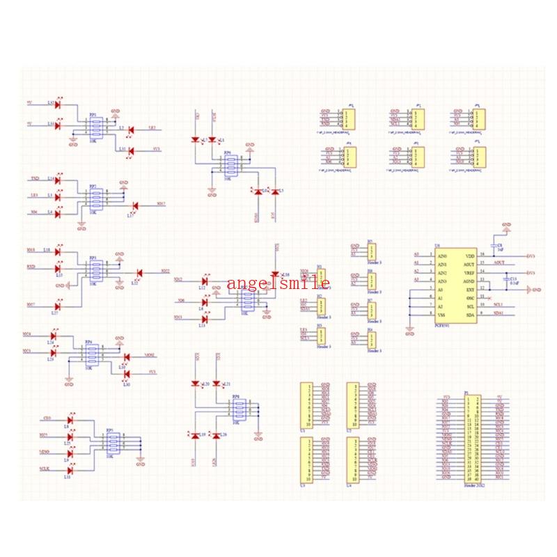 Lua Para RPi GPIO Status LED E Bloco Terminal Burst Caps O Teste 3 4B ...