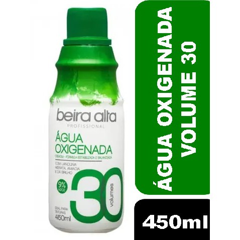 BEIRA ALTA Água Oxigenada Beira Alta Cremosa - 30 Volumes 450ml | Shopee Brasil