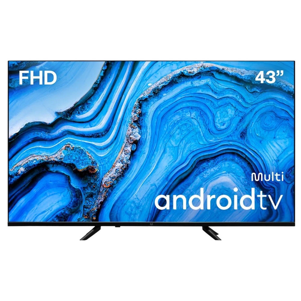 Smart Tv TL046M 43 Polegadas Multi FHD Android Multilaser | Shopee Brasil