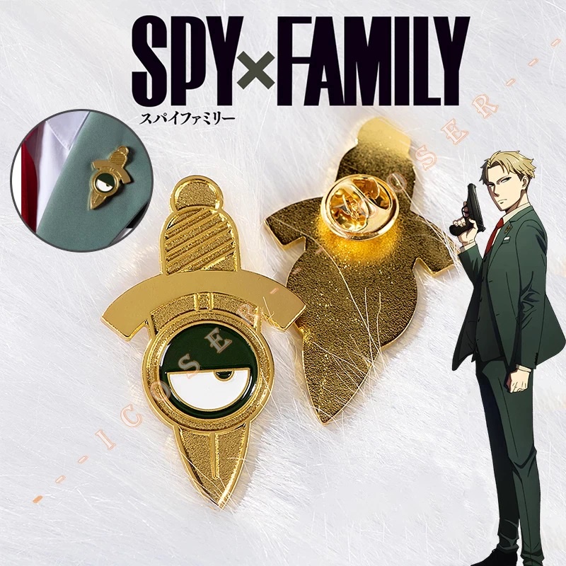 Pin Loid Forger Spy vs Family | Shopee Brasil