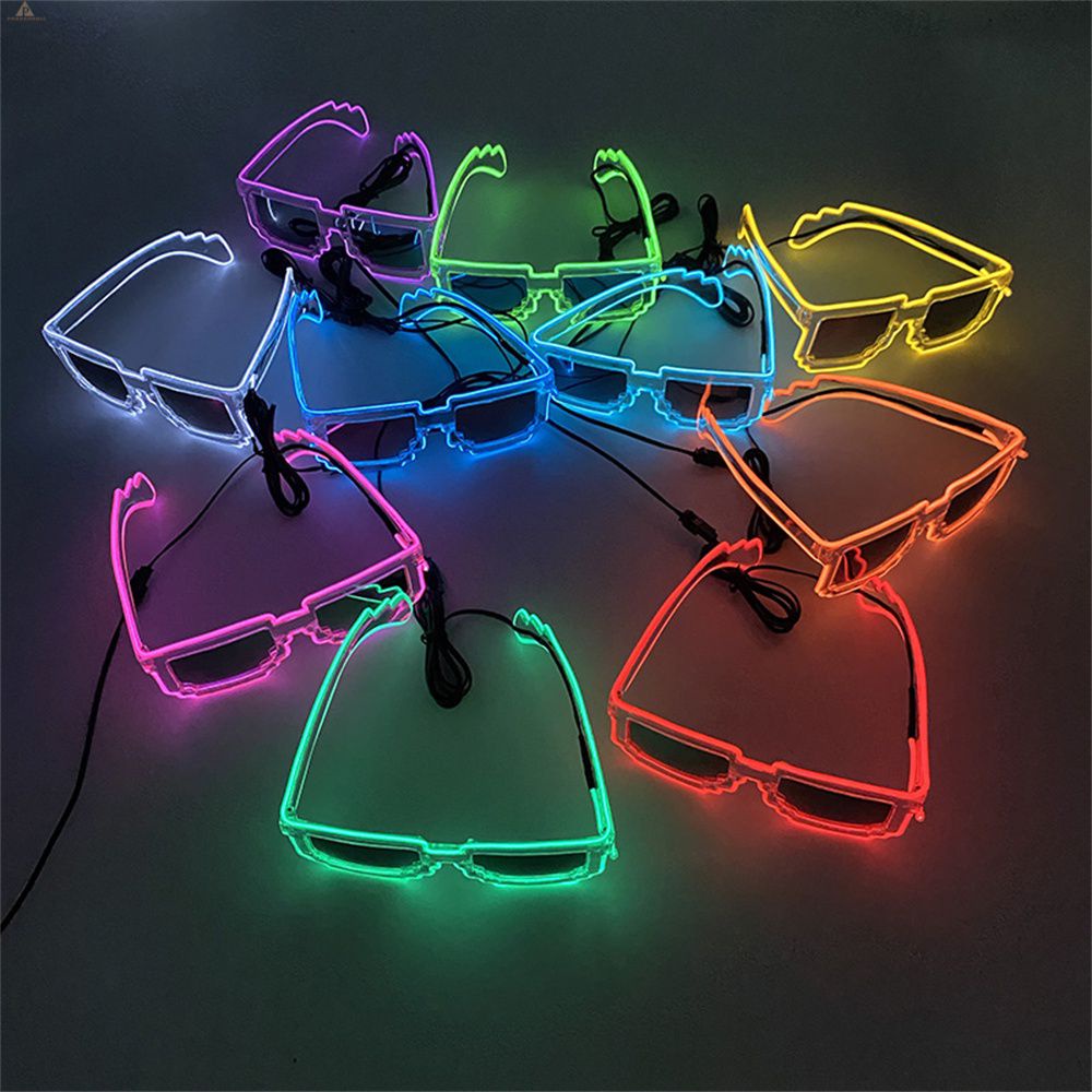Óculos luminosos para cosplay de múltiplas festas, óculos super legais ...
