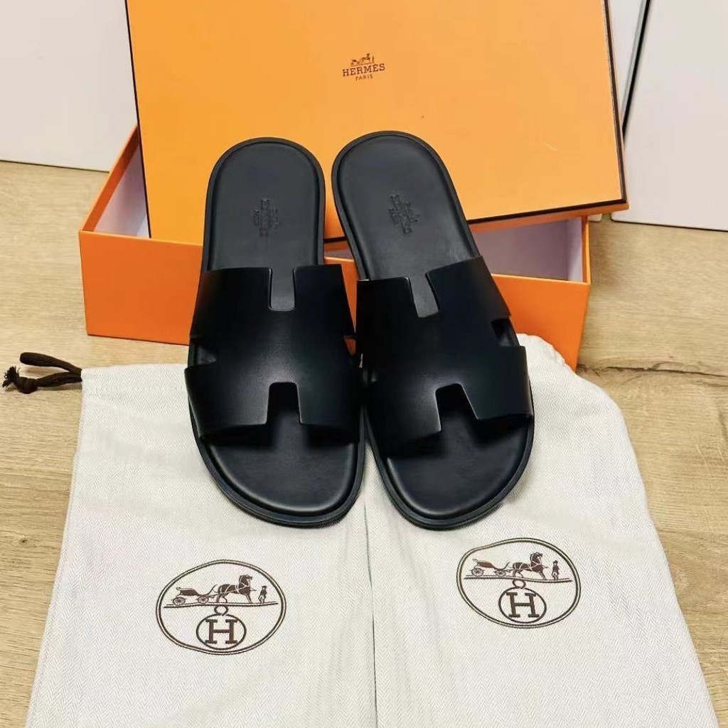 HERMES 2024 novos chinelos casuais para homens sandálias de moda 2OJK ...