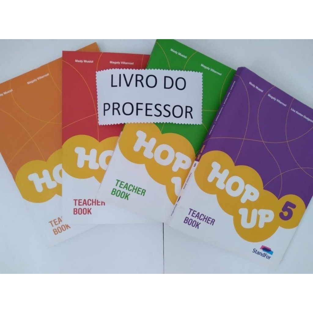 Hop Up 1 ,2, 3, 4 E 5 - Teacher Book (escolha o seu) | Shopee Brasil