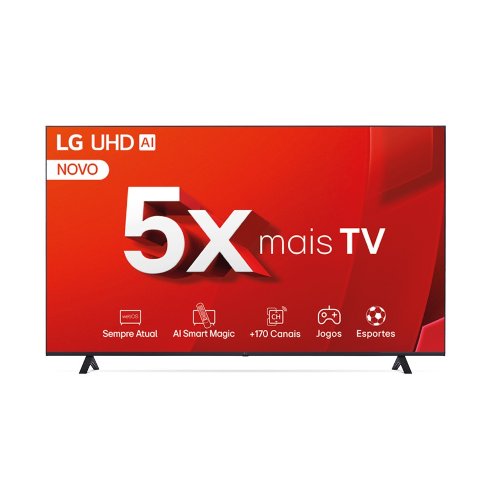 Smart TV LG 75 Polegadas 4K UHD 75UT8050PSA | Shopee Brasil