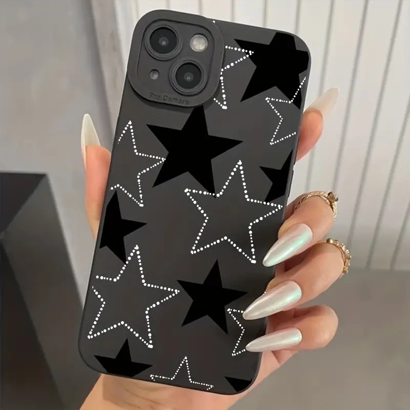 Capa Protetora De Telefone Estrela De Cinco Pontas Para Samsung Galaxy A06 A16 A26 A36 A56 A05 ...