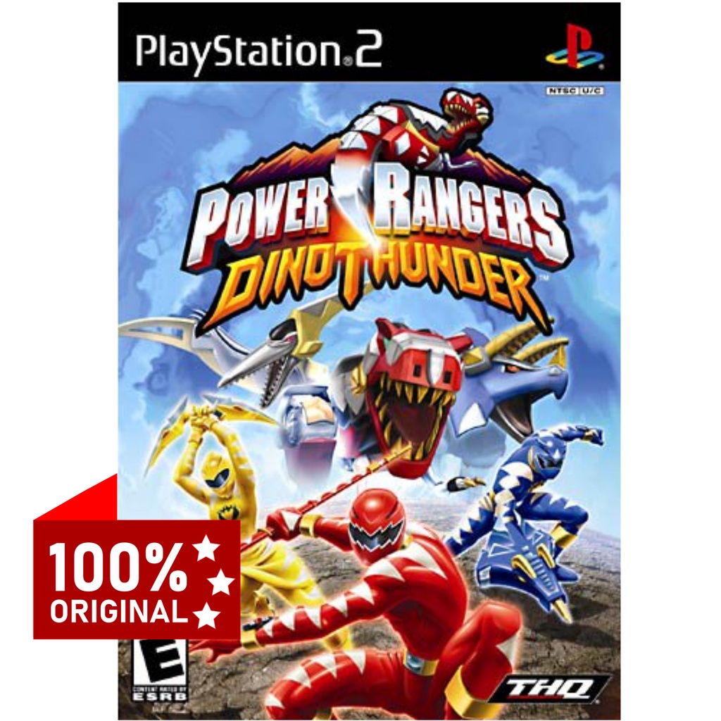 POWER RANGERS DINO THUNDER - PS2 | Shopee Brasil