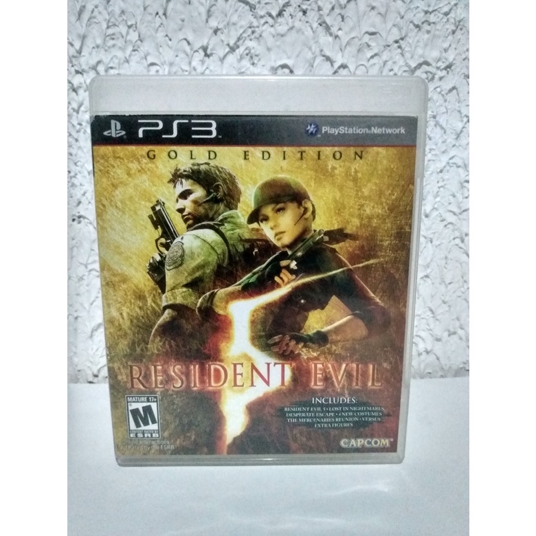 Jogo Resident Evil 5 Gold Edit. Completo Ps3 Fisica R$49,90 | Shopee Brasil