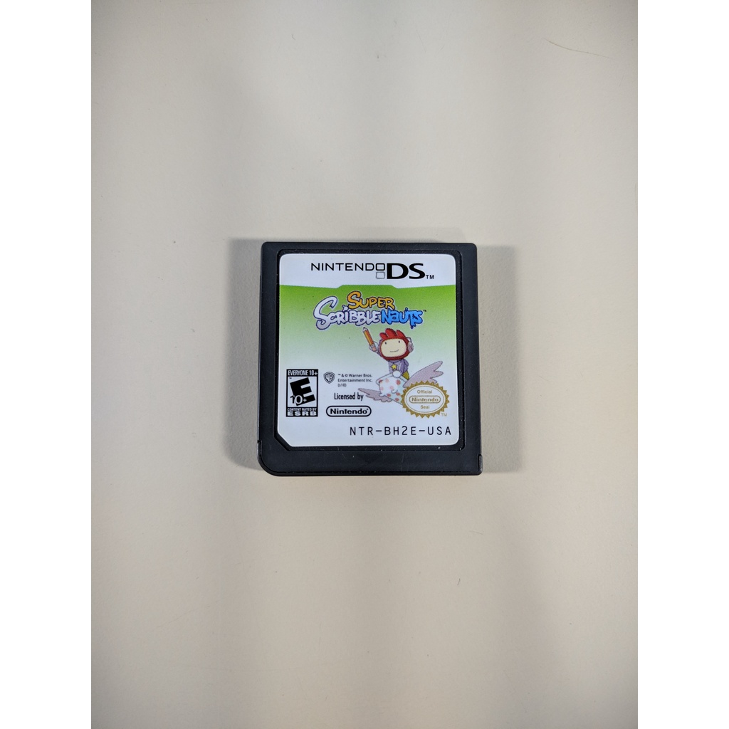 jogo super scribble nauts ds original | Shopee Brasil