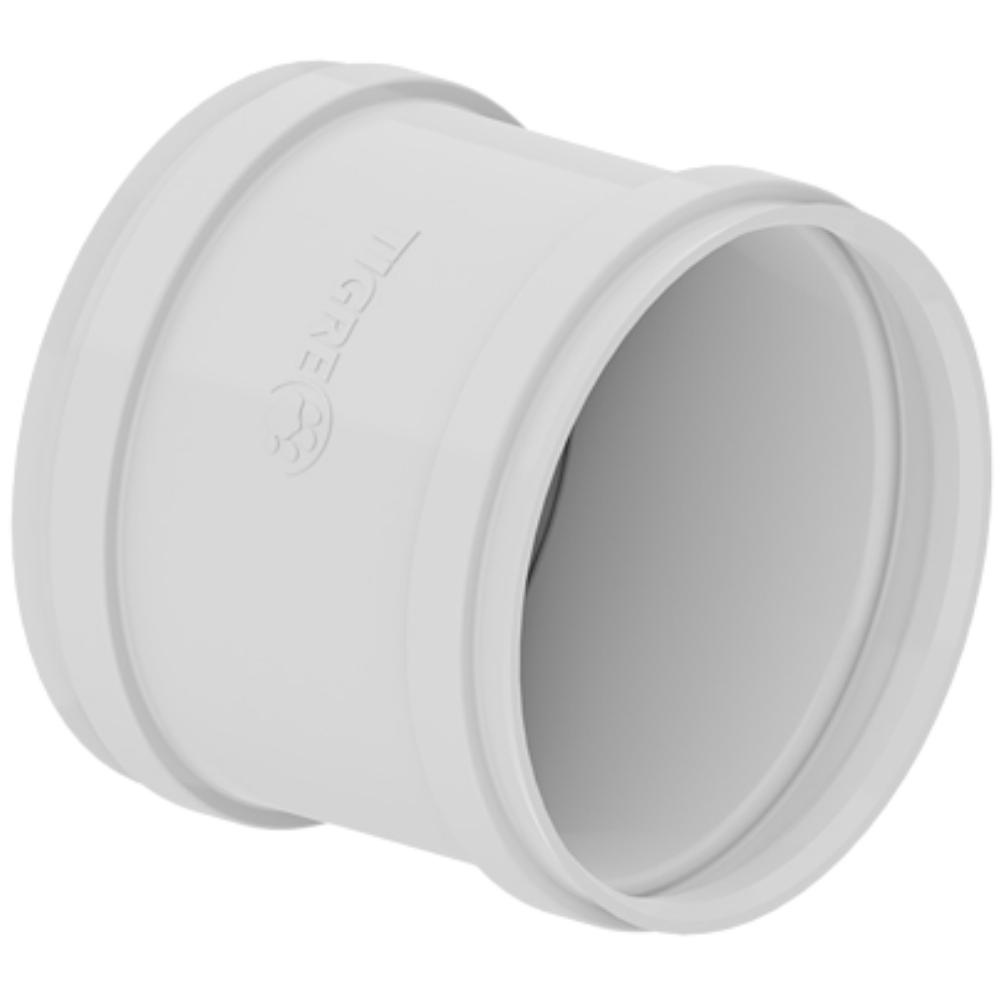 Luva De Correr PVC Branca Para Canos Tubos E Encanamentos Água Esgoto ...