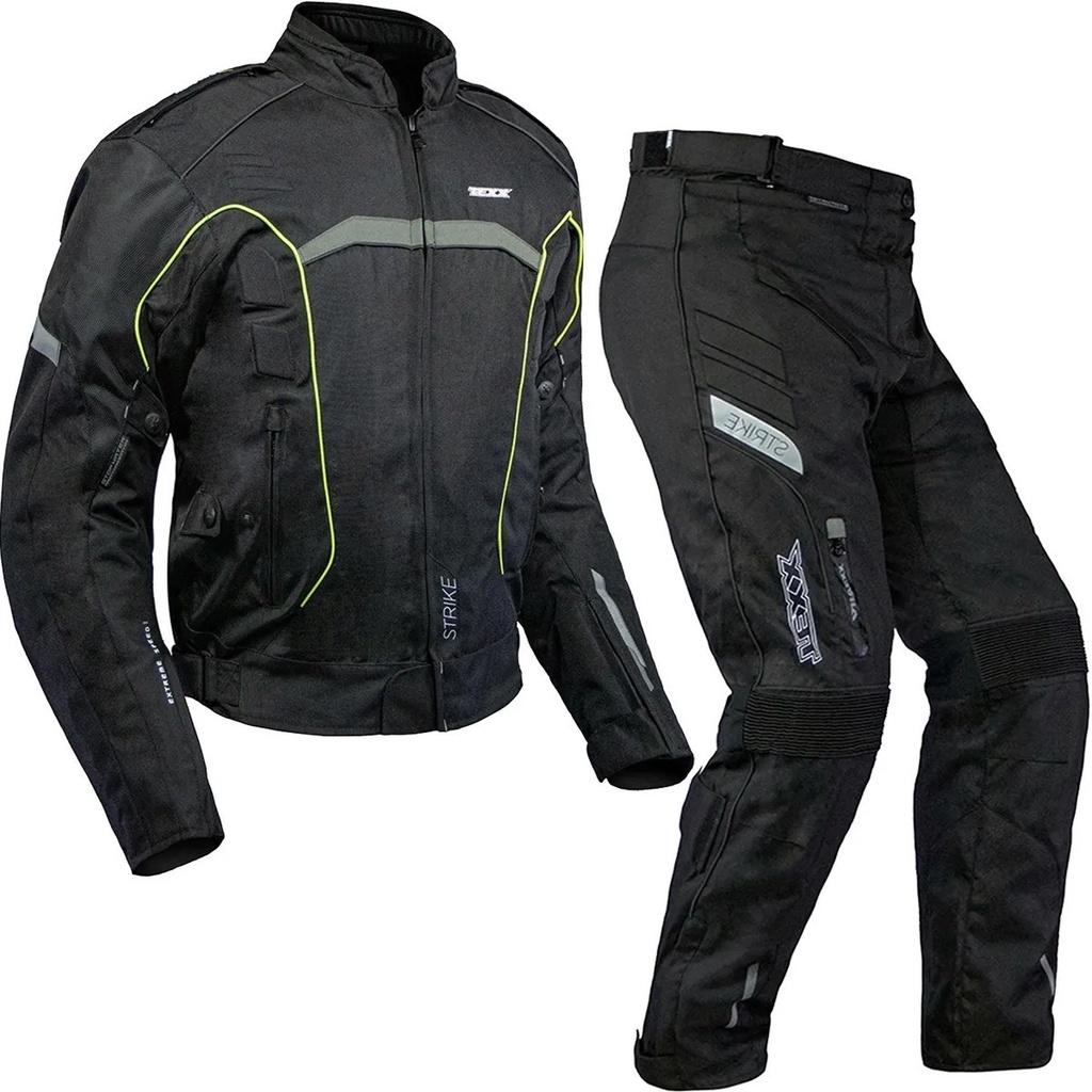Roupa Moto Texx New Strike V2 Masculino Conjunto Impermeável ...