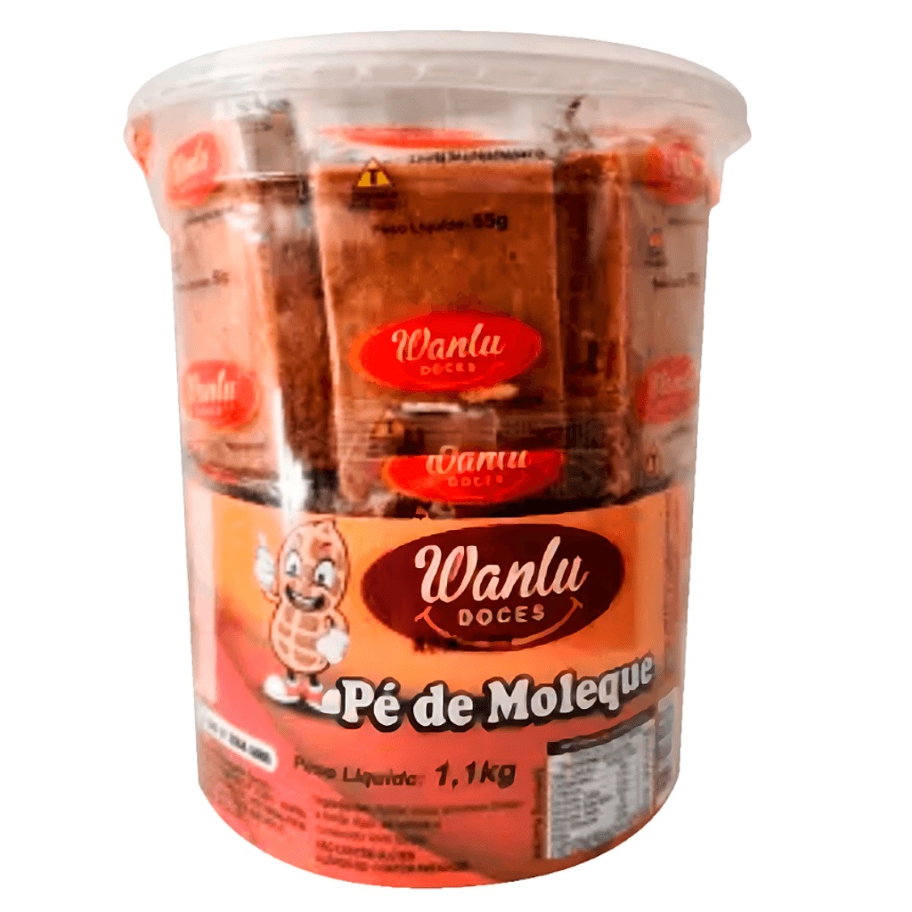 Doce Pé de Moleque 1,1kg - Wanlu | Shopee Brasil