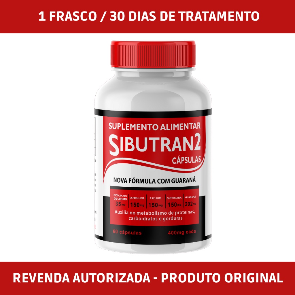 1x Suplemento Acelerador Calórico Subutran2 Original com Nota Fiscal ...