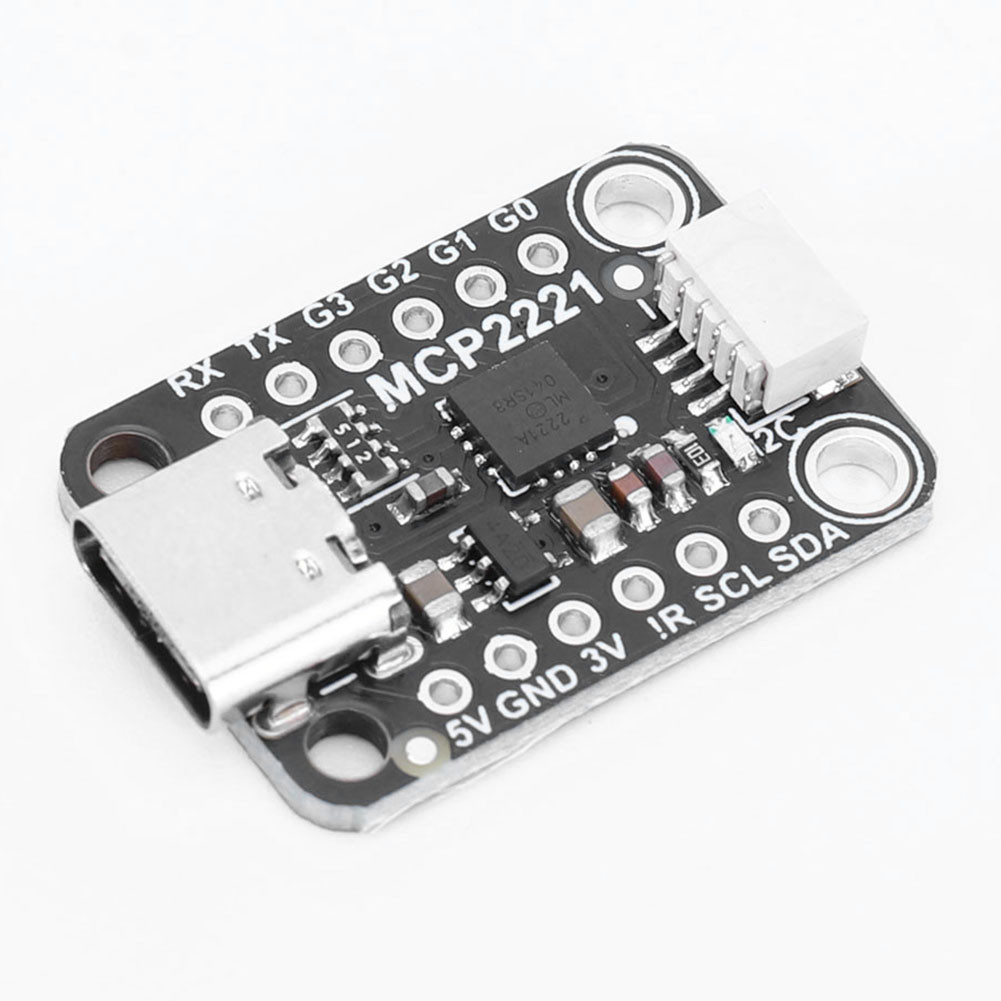 Adaptador MCP2221A USB Para GPIO ADC I2C Conversor Placa De Módulo ...