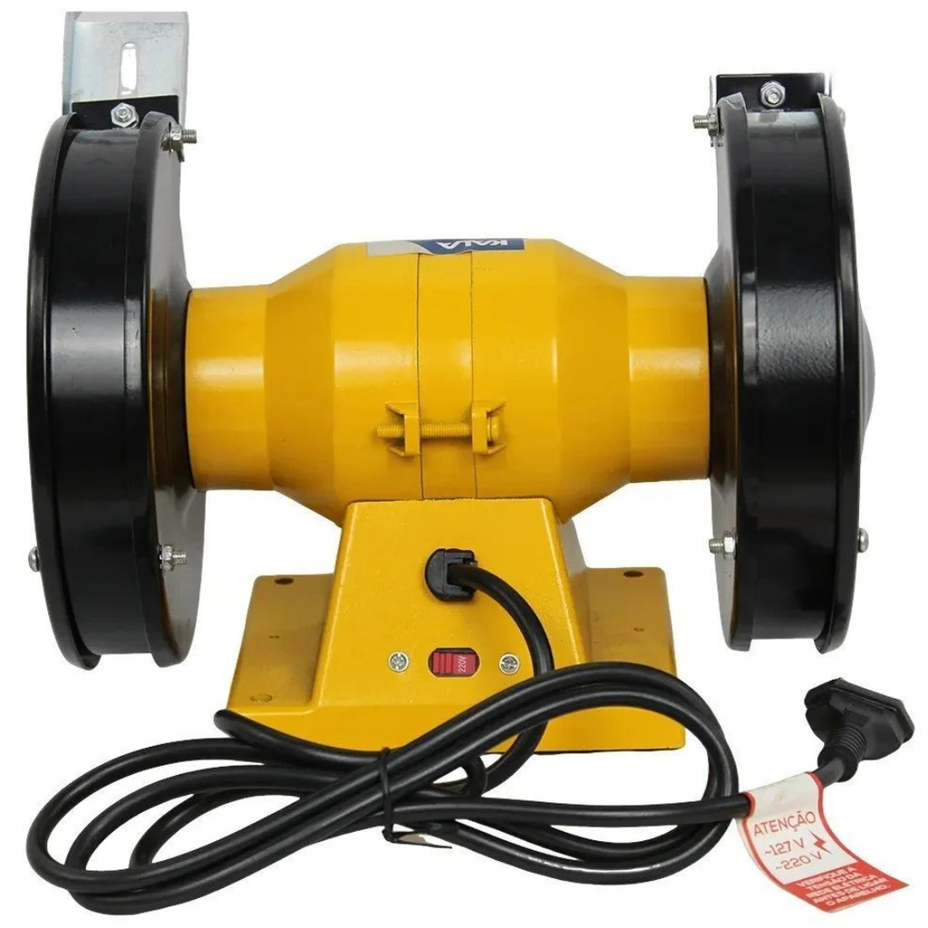 Esmerilhadeira de Bancada 300W 6" 3450 Rpm Bivolt Kala | Shopee Brasil
