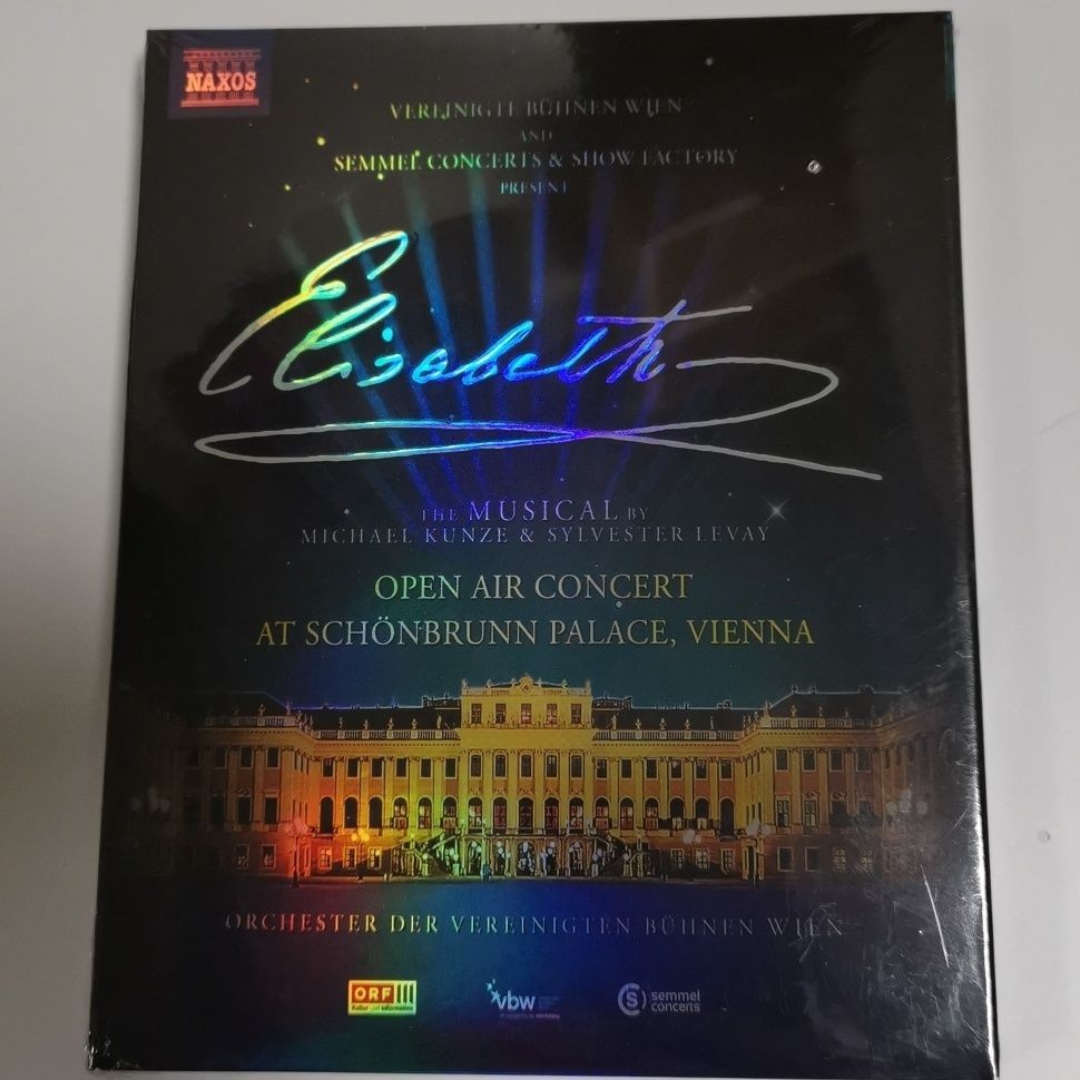 Disco Blu-ray Elizabeth Viena Fountain Palace Concerto Ao Ar Livre BD ...