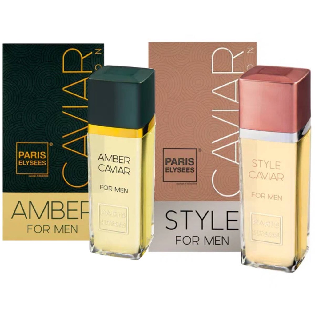 Kit Style Caviar e Amber Caviar - Paris Elysees | Shopee Brasil