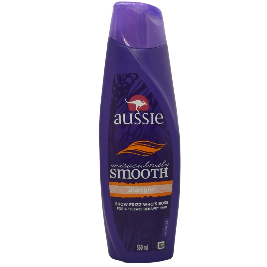 Shampoo Cabelos com Frizz Smooth Aussie Bye Frizz 360ml | Shopee Brasil