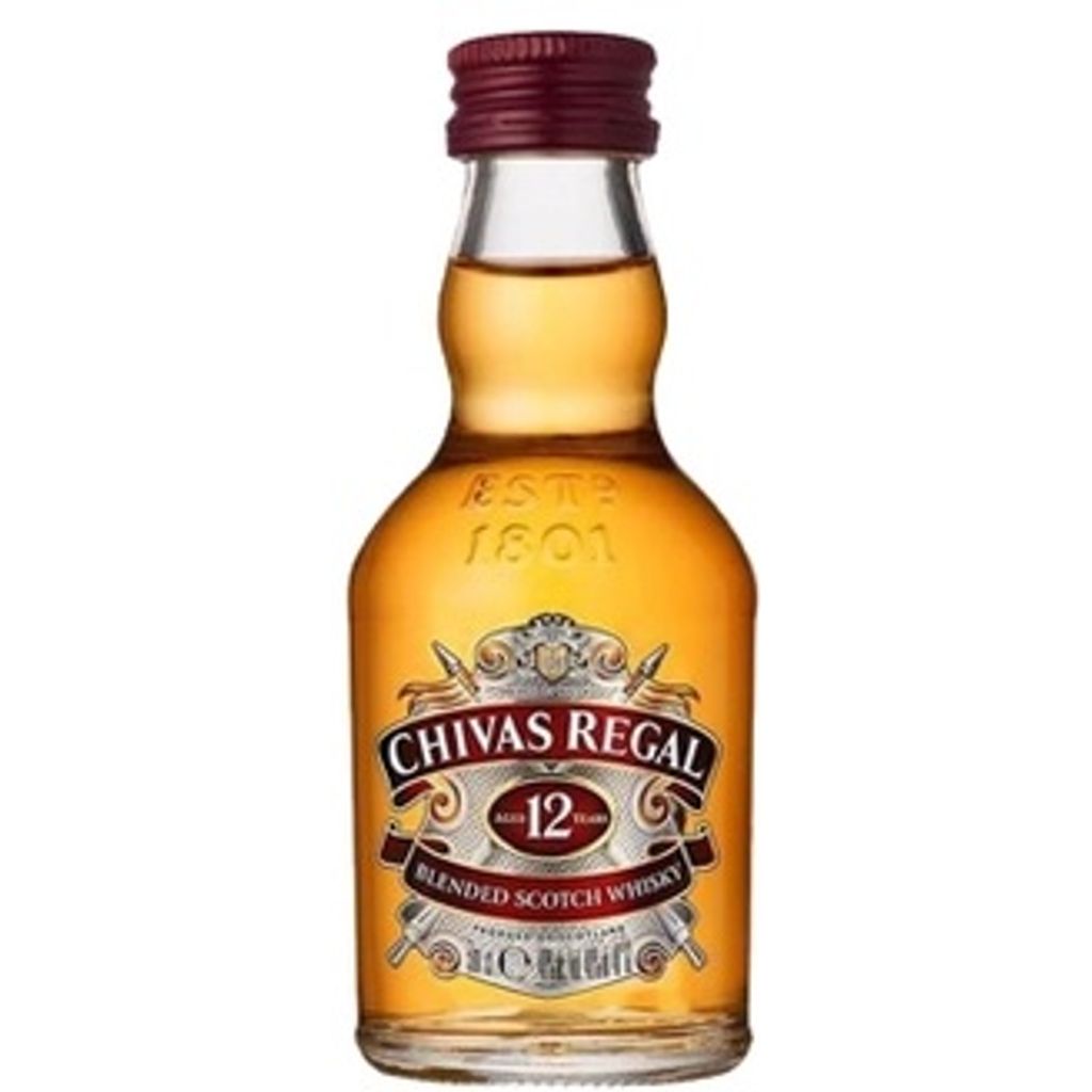 Whisky Chivas Regal 12 Anos Mini 50ml | Shopee Brasil