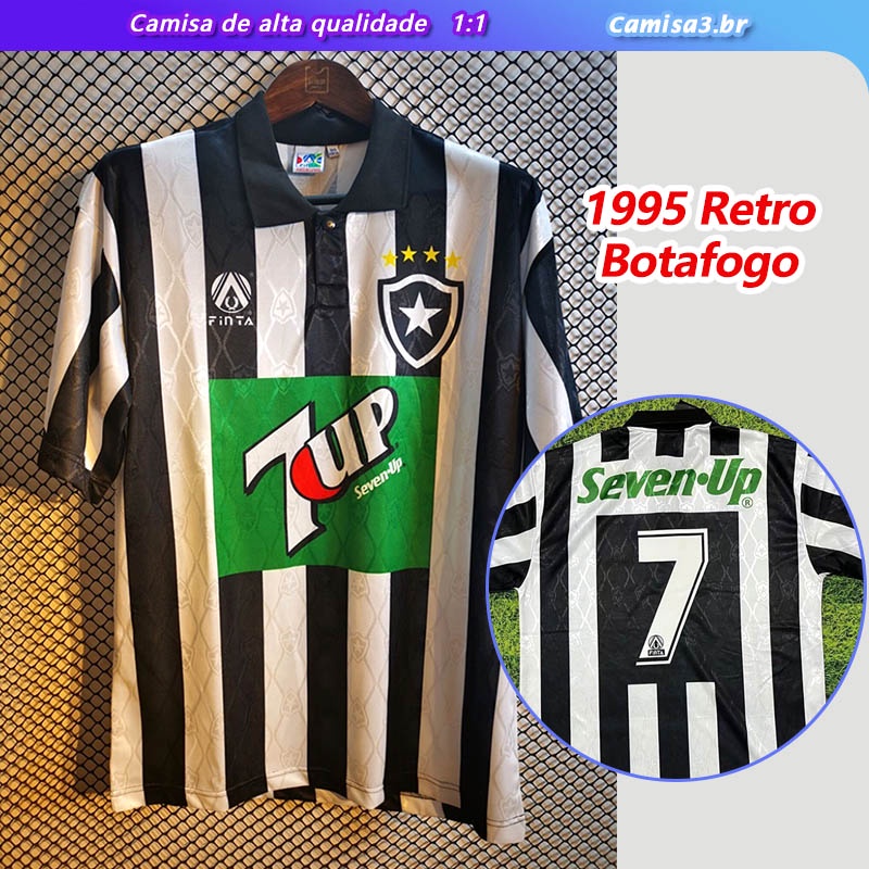 Retro Jersey 1995 Botafogo Retrô Home Jersey | Shopee Brasil