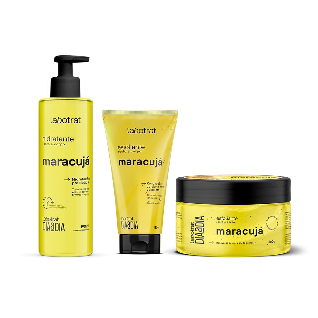 Labotrat Kit 3un Dia a Dia Corpo e Rosto - 1un Hidratante + 1un ...