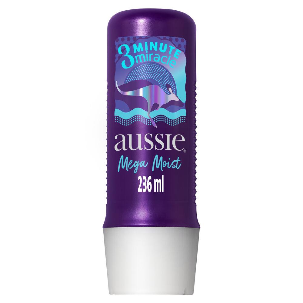 Tratamento Aussie Mega Moist 3 Minute Miracle Abacate e Óleo de Jojoba ...