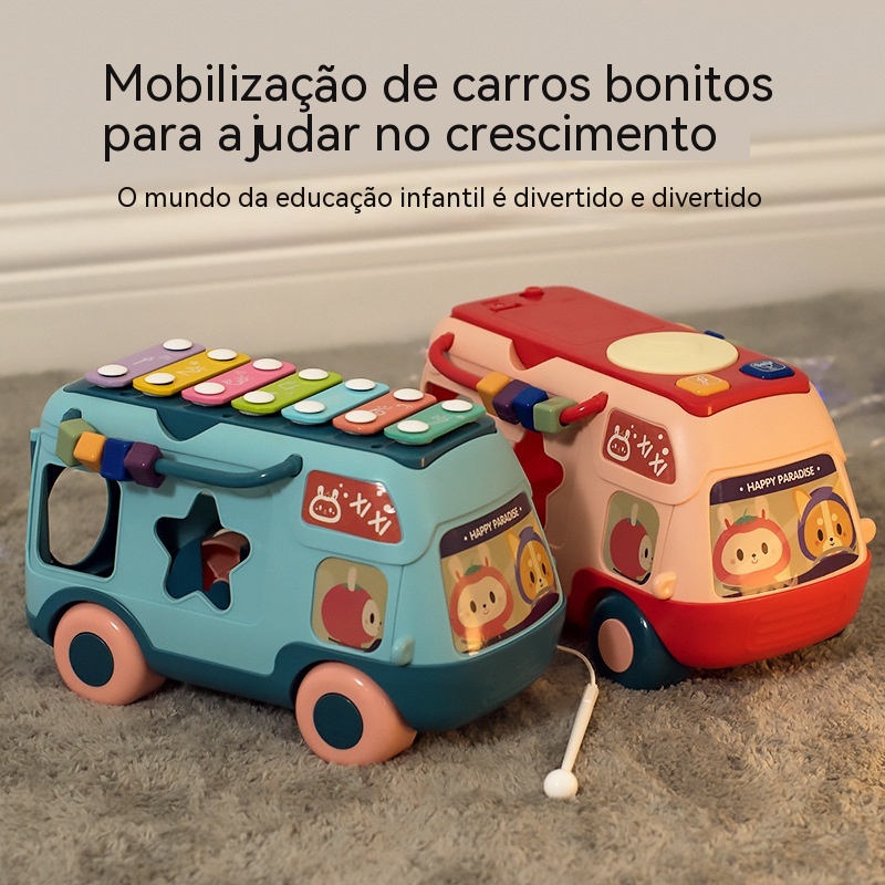 Tambor Papa Papa Tambor Multifuncional Infantil Baby Knock on Piano ...