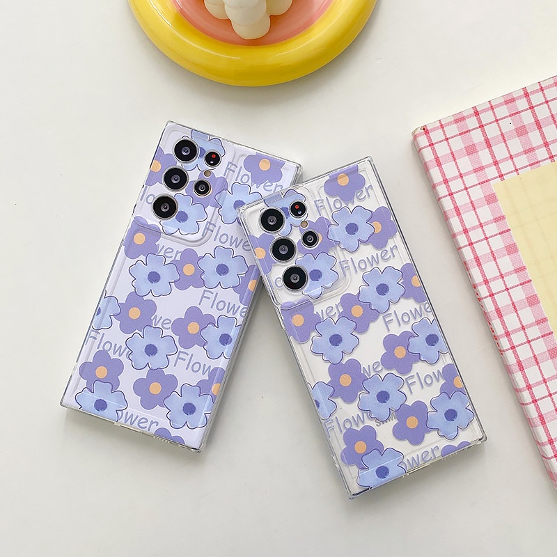 Capa De Flor Fresca Para Samsung S24 FE S23 S24 Plus S24 Ultra A05s A15 ...