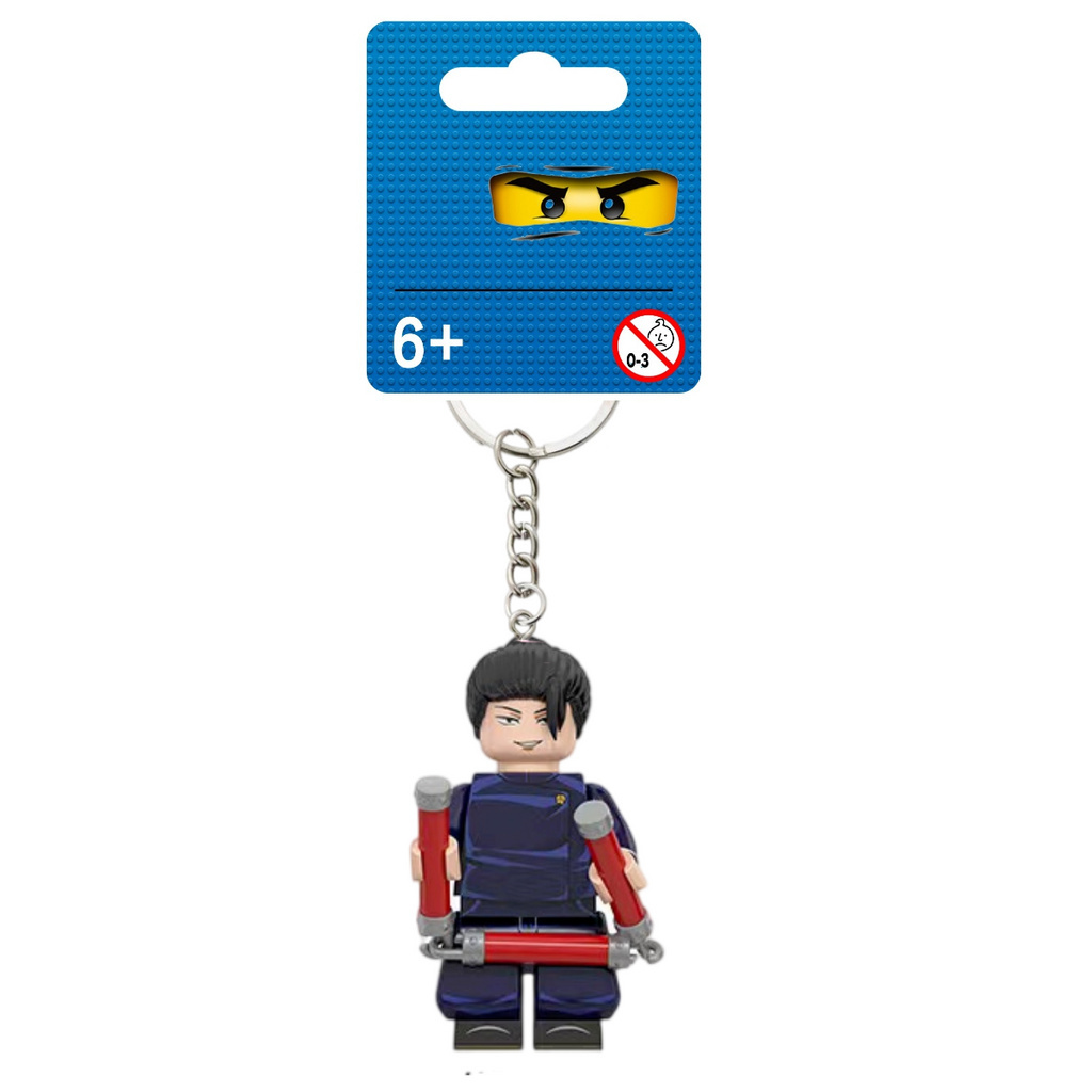 LEGO Minifiguras Jujutsu Kaisen Série wm2362 geto suguru Chaveiros De ...