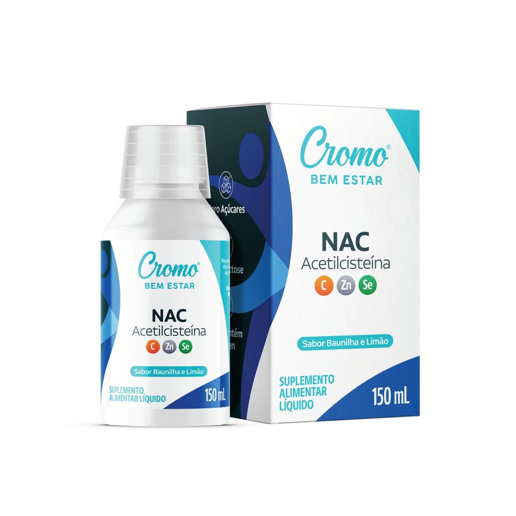 Suplemento Liquido NAC - Acetilcisteina 150ml | Shopee Brasil