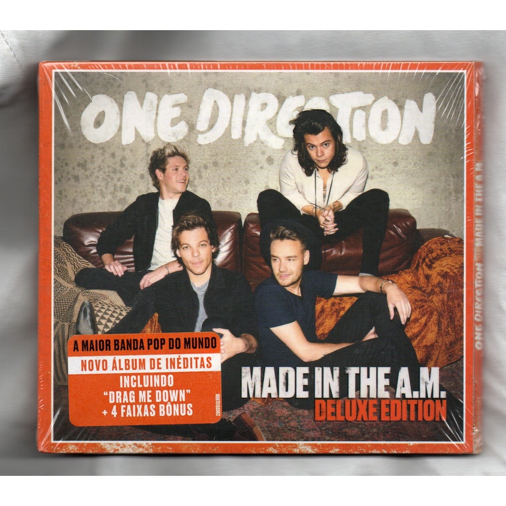 One Direction Cd Made In The A.m. Deluxe Edition Digipack | Shopee Brasil
