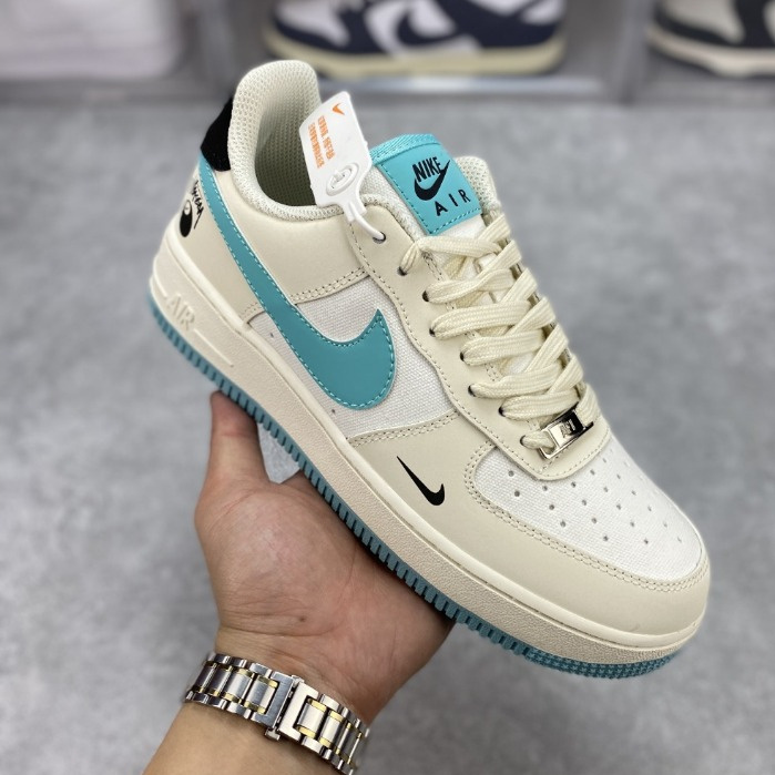Nike Air Force 1 '07 da Força Aérea "Stuke Black Eight Joint-Lake Blue ...