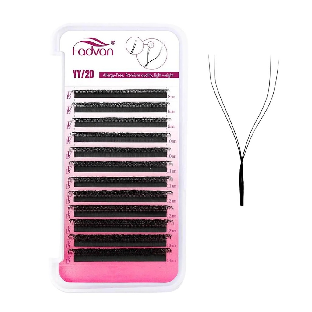 Cílios Y Fadvan 0.07 D Volume Brasileiro Mix e Unitário | Shopee Brasil
