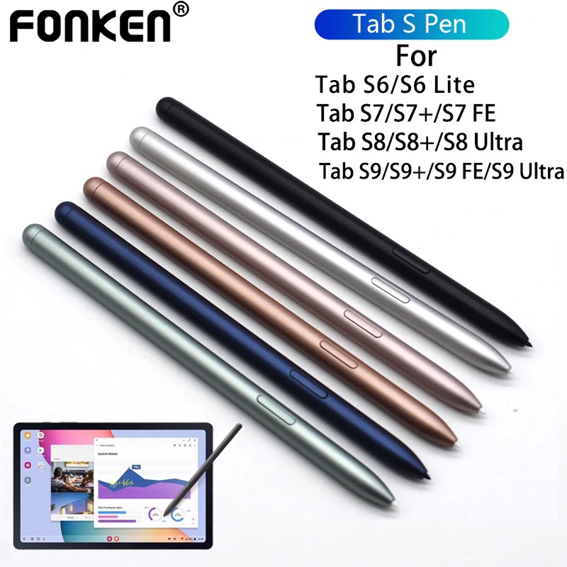 Fonken Stylus S Caneta Para Samsung Tablet Tab S6 Lite S6 S7 FE S7 Plus S7 S8 S8 Ultra S8 S9 S9 ...